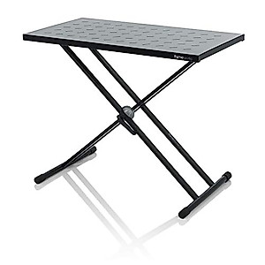 Gator Frameworks Utility Table Top and X Style Keyboard Stand Set; 32" x 18" Surface (GFW-UTL-XSTDTBLTOPSET),Black