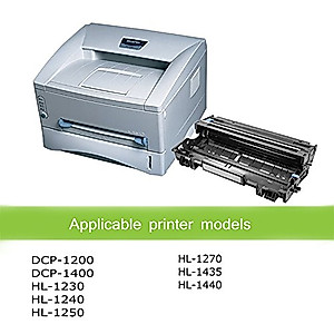 Awesometoner Compatible Drum Cartridge Replacement for Brother DR400 use with HL-1230, HL-1240, HL-1250, HL-1270, HL-1435, HL-1440, HL-1450, HL-1470 (Black, 1-Pack)