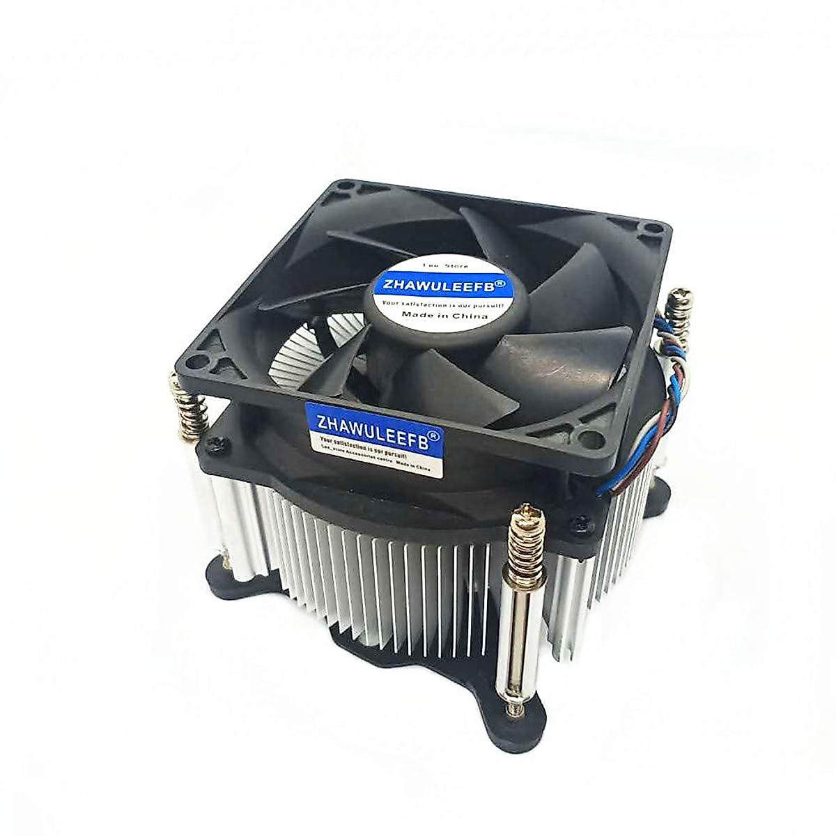 Lee_store Replacement for HP 4-Pin Pro 3000 3010 3400 3405 3500 3515 3380 A6000 P7 H8 P7-1010 Envy 700-216 750-114 400G1 Intel 1150 1155 1156 1151 Series 644724-001 724801 644725-001 CPU Heatsink Fan