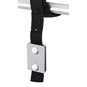 SunSolar Solar Cover Attachment Kit - for Above Ground Pool Reels — Includes 4.5-Feet Nylon Straps, Plastic Cover Fasteners and Screws — Designed to fit an Aluminum Pole on a Solar Cover Reel Set