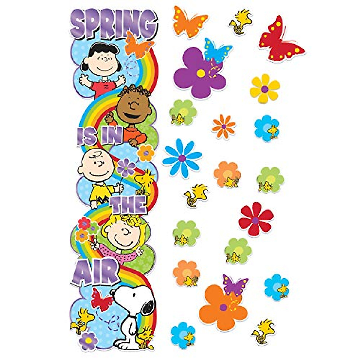 Eureka Peanuts Spring All-in-One Door Decor Kit