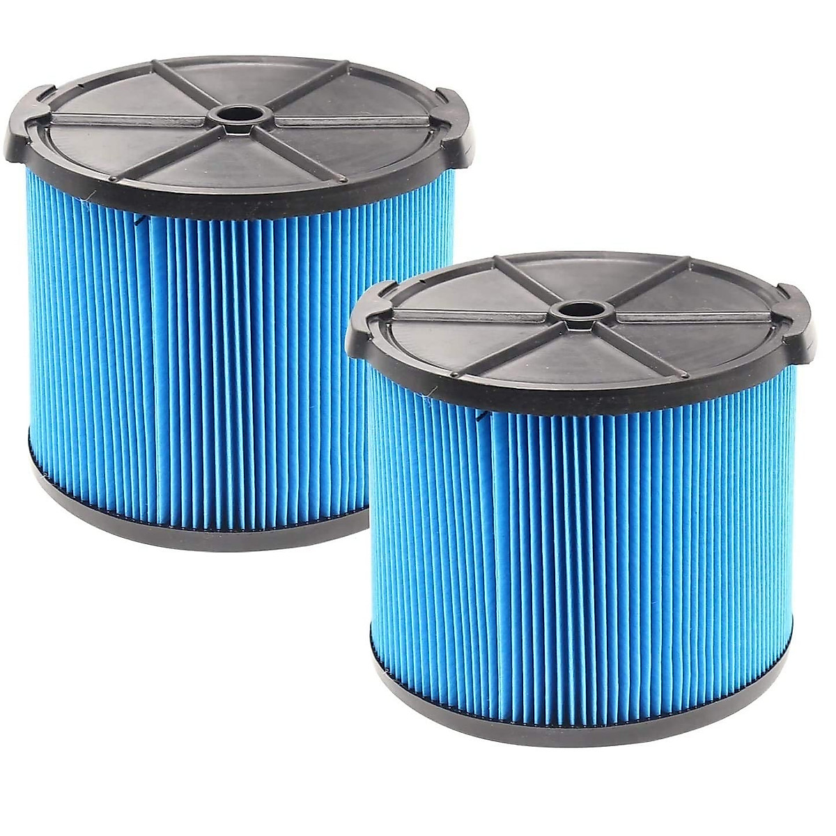 VF3500 Replacement Filter for Ridgid 3-4.5 Gallon Wet Dry Vac, 3-Layer Filters for Ridgid WD3050 WD4050 WD4070 WD4522 Vacuum VF3500 Filter (2 Pack)