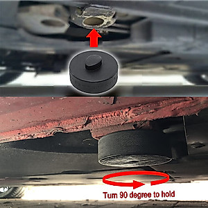 AUTOXBERT 4pcs Rubber Jack Pad Support Point Adapter Jacking Trolly Car Removal Repair Tool for Porsche 911 964 993 996 991 Cayman Boxster