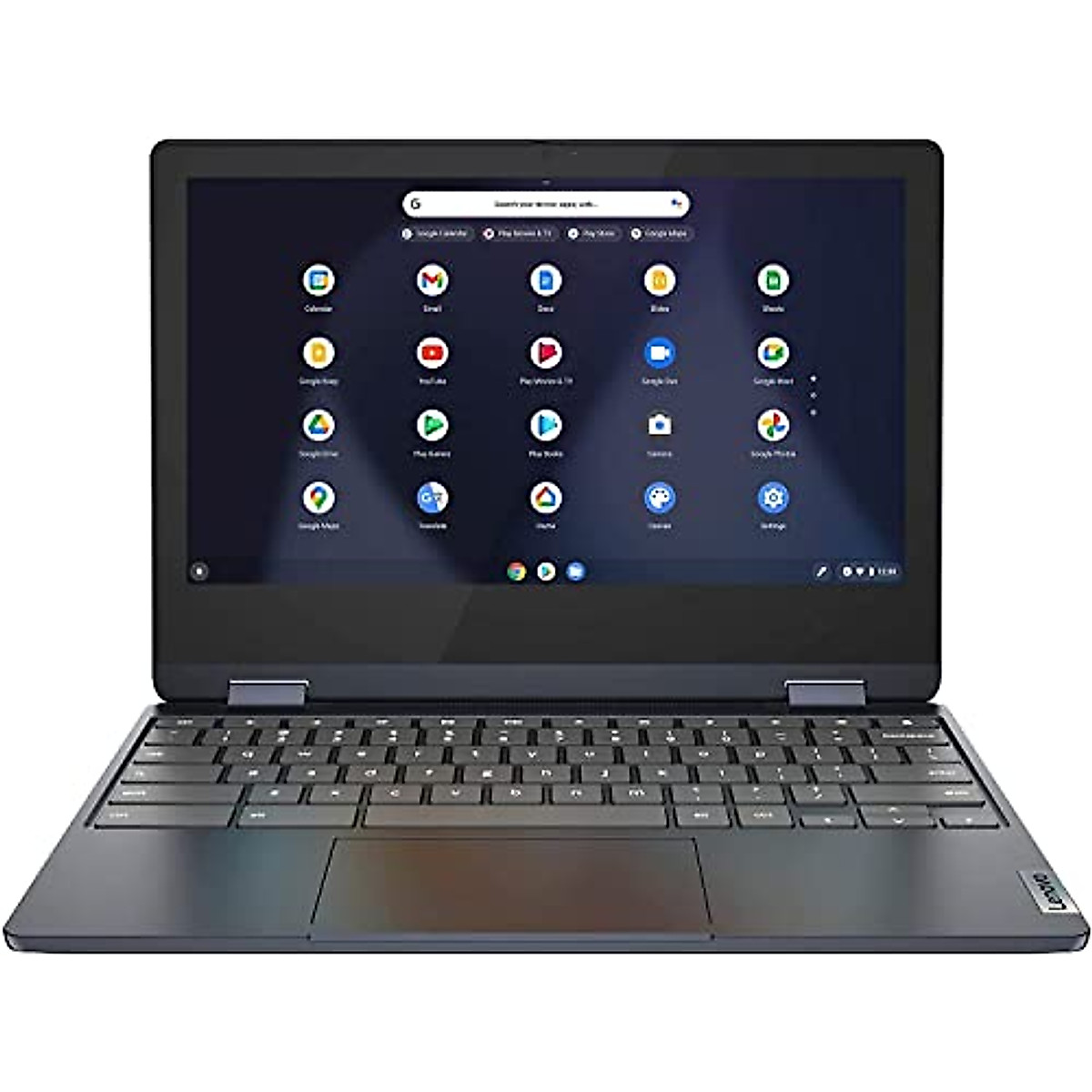 Lenovo X360 Chromebook Spin 2-in-1 Convertible Business Laptop, 11.6" HD Touch IPS, MediaTek MT8183 8-Core Processor, 4GB RAM, 64GB eMMC,Chrome OS,PCS