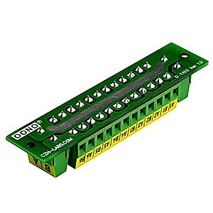 OONO 16 Amp 2x12 Position Terminal Block Distribution Module for AC DC