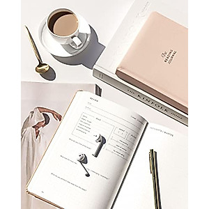Kunitsa Co. Reading Journal. Book Journal for Book Lovers & Readers. Review and Track Your Reading (Blush, Avid Reader Edition) - 104 Book Reviews