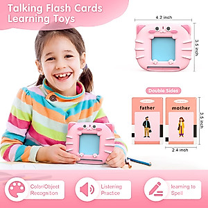 Toddler Flash Cards for 1 2 3 4 5 6 Year Old: Learning Toys for Toddlers 1-3 - Educational Toys Preschool Activities - Sight Words FlashCards - Speech Therapy Toys Autism Toys for Girl Boy Baby Kids