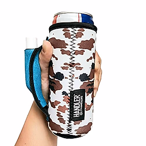 Lit Handlers Slim Can Holder - 12 oz Tall Can Sleeve for Slim Drinks - Neoprene Material Insulated Beverage Cooler & Cover - Machine Washable, Tear Resistant, Reusable Drink Insulator Sleeve for Beach