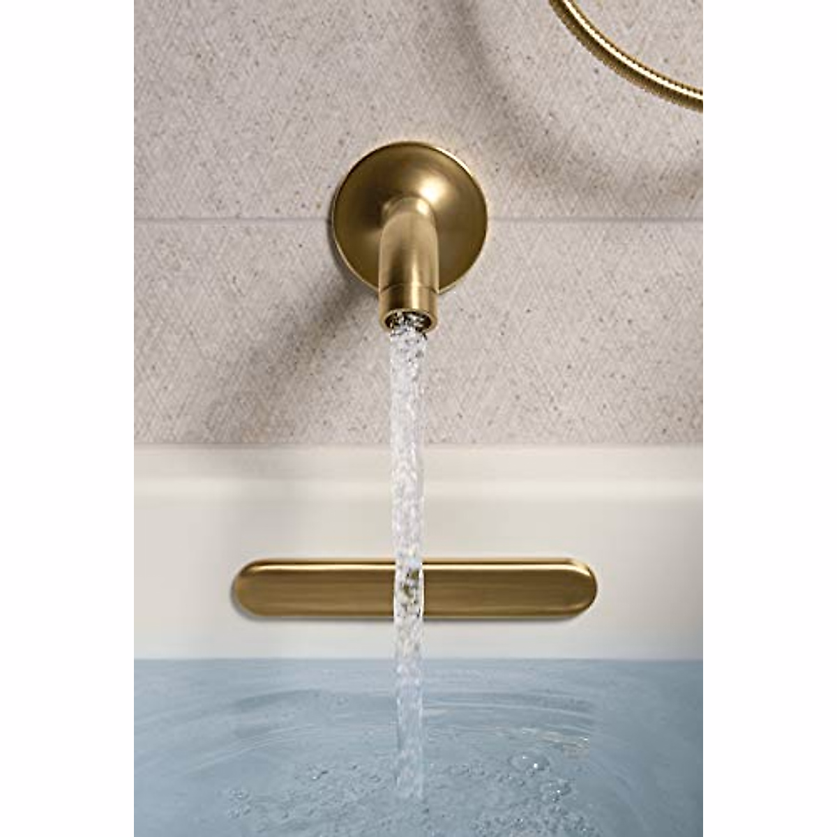 KOHLER K-20201-LA Underscore Rectangle 60-Inch x 30-Inch Alcove Bath with Integral apron, integral flange and left hand drain, White