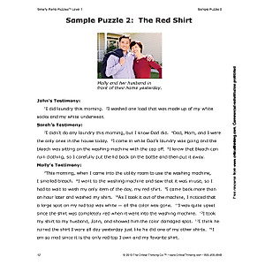 Smarty Pants Puzzles Level 1, Grades 3-12+