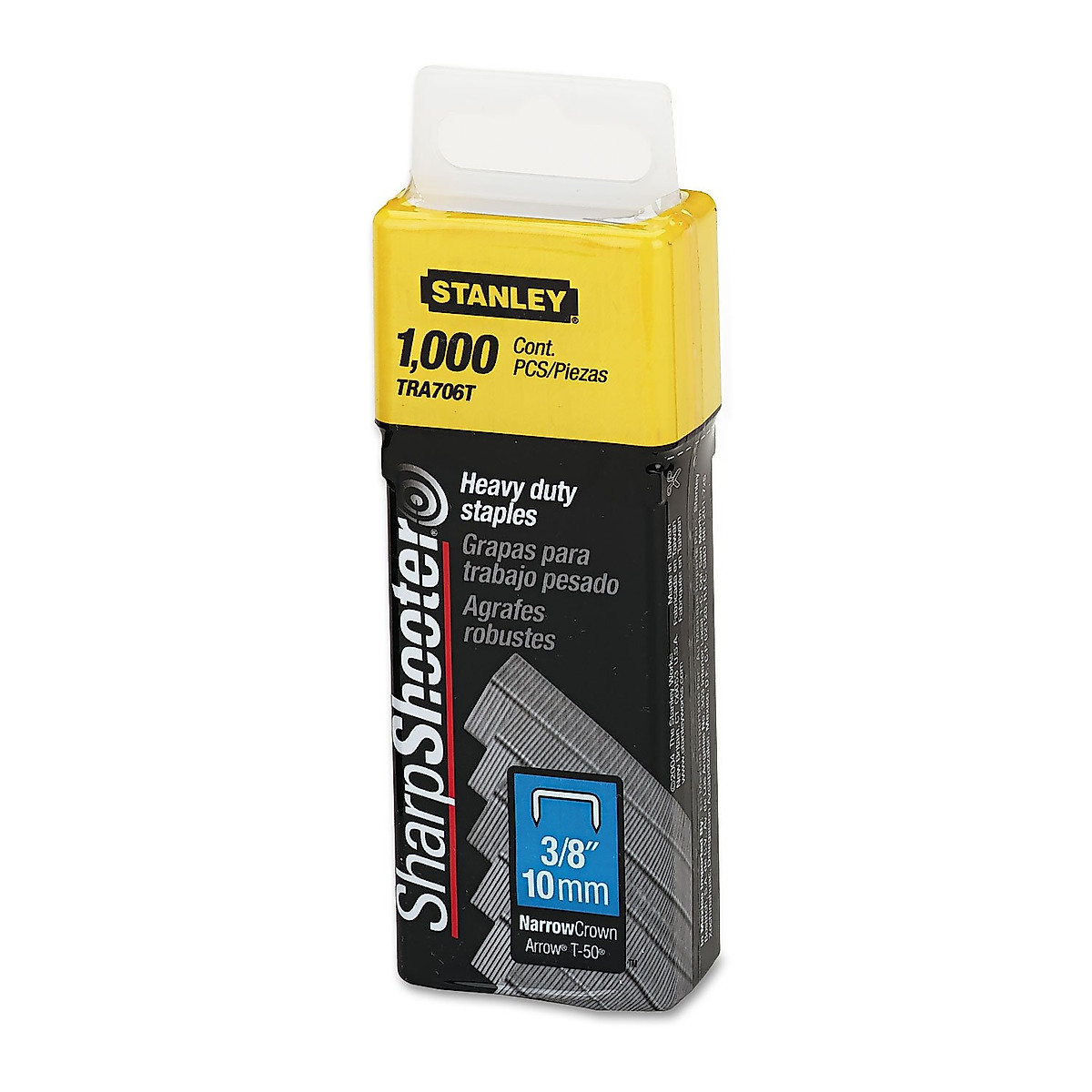 Stanley Bostitch SharpShooter Heavy-Duty 3/8" Staples
