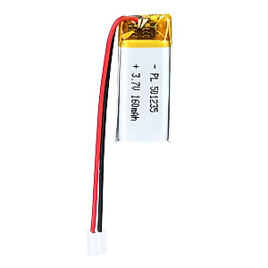 YDL 3.7V 501235 160mAh Lipo battery Rechargeable Lithium Polymer ion Battery Pack with PH2.0mm JST Connector