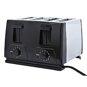 Brentwood Toaster, 4-Slice, Black