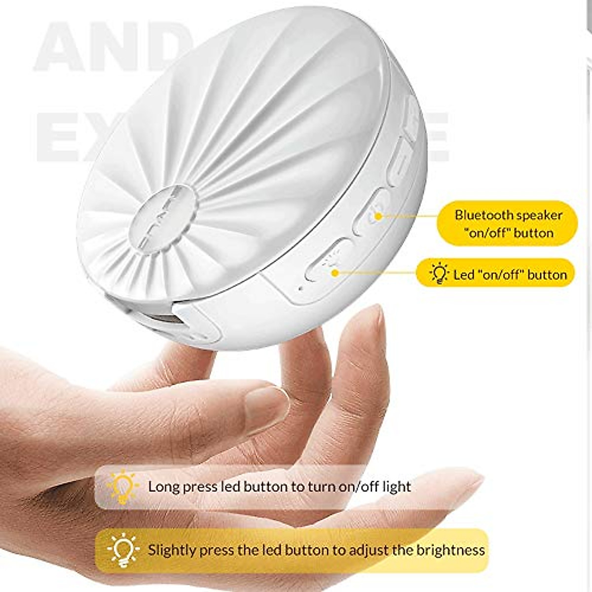 COTCLO Mirror with Light Makeup Mirror with Led Light for Makeup Led Makeup Mirror Light Storage Box/a