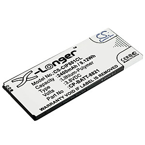 FOUNCY Battery Replacement for Cisco Part NO: 74-102376-01, CP-BATT-8821, GP-S10-374192-010H, 8800