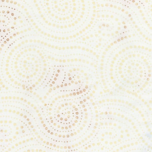 Timeless Treasures Fabrics 108 Inch Wide Tonga Batik Quilt Back Large Loose Dot Cream