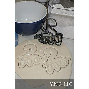 NUMBERS WITH WORDS 1 ONE THROUGH 10 TEN DETAILED NUMBERS SET OF 10 COOKIE CUTTERS MADE IN USA PR1157