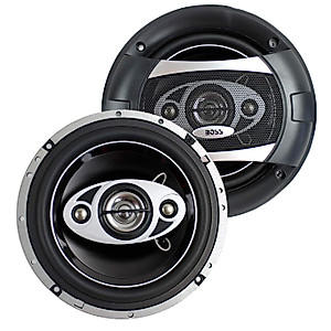 4 New BOSS Audio P65.4C 6.5" 4-Way 400W Car Audio Coaxial Speakers Stereo P654C
