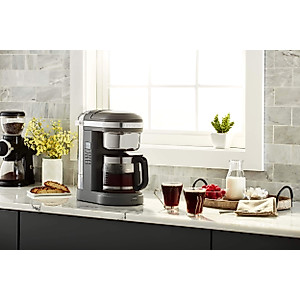 KitchenAid KCM1209DG Drip Coffee Maker, 12 Cup, Matte Grey