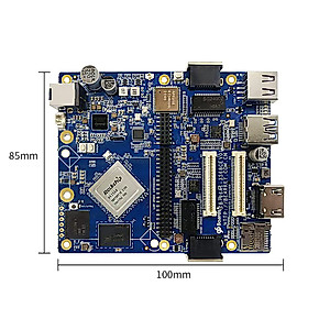 96boards TB-96AI-3568-CE AI Developer Kit Rockchip RK3568 2GB RAM for Object Detection Face Recognition IOT Robots and Machine Learning Support Android 11 & Linux