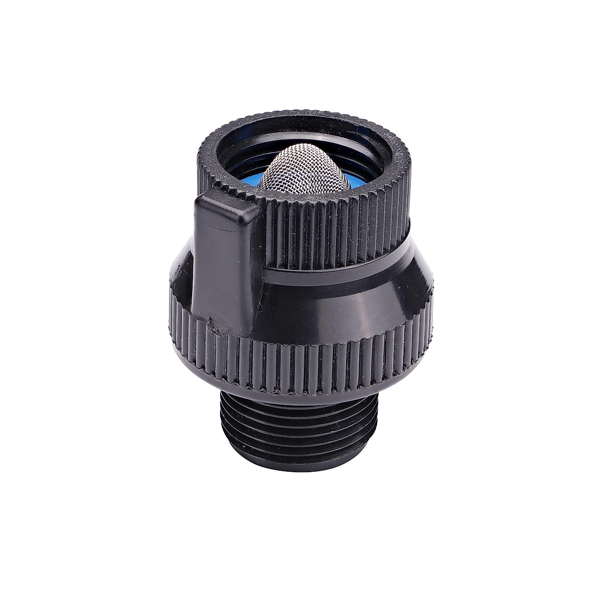 Raindrip R622CB, Anti-Siphon Backflow Preventer, 3/4-Inch FHT X 3/4-Inch MPT, Connects to Hose Bib and Drip Irrigation System, Bag Package, Plastic, Black