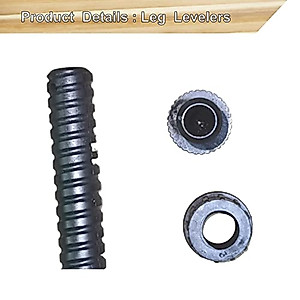 4-Pack Leg Levelers Replacement Parts for for Camp Chef Stoves