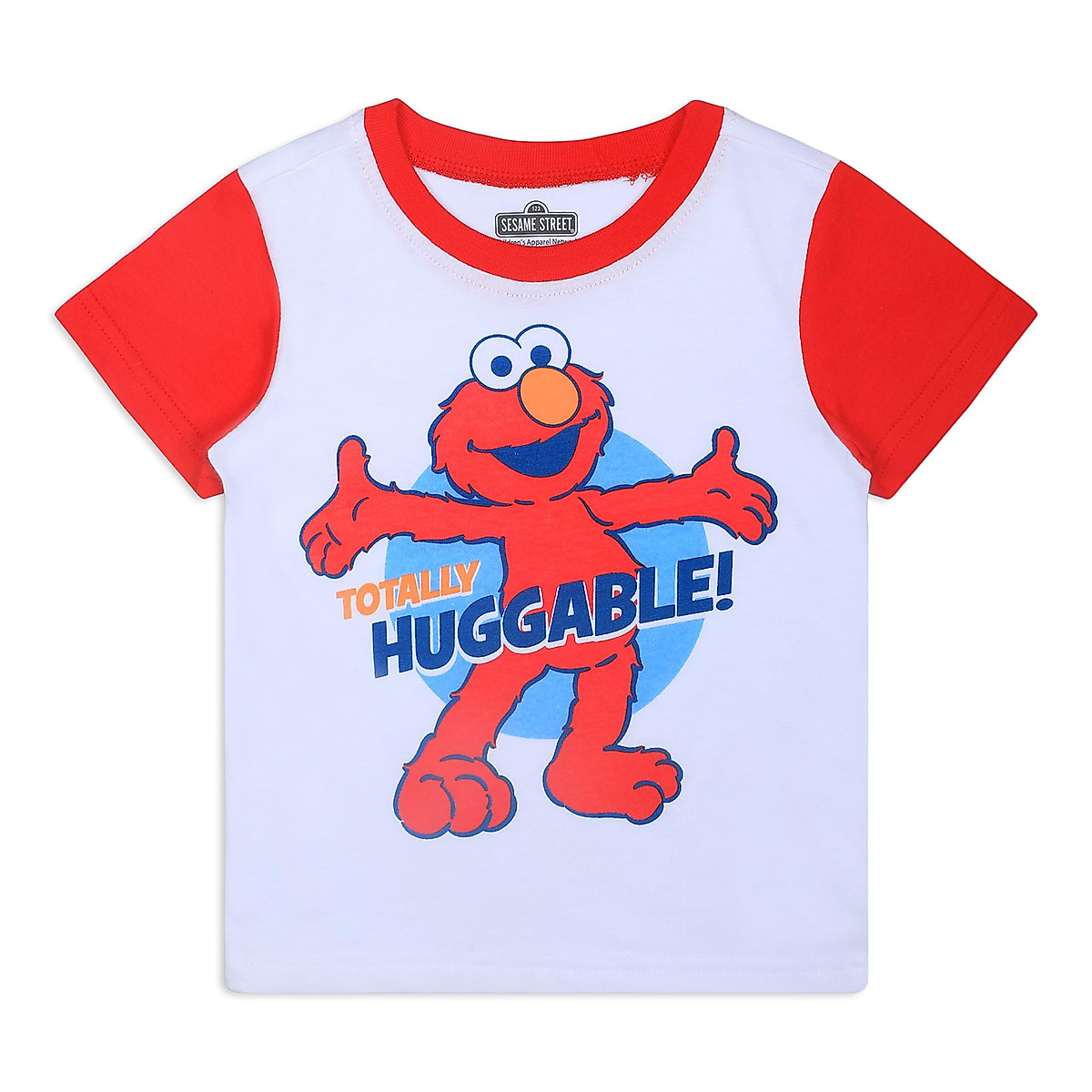 Sesame Street Elmo and Friends Boys 3 Pack T-Shirts for Infant and Toddlers Red