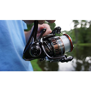 Cadence Spinning Reel-Elate 10+1 BB Light Weight & Durable -Stainless Steel Main Shaft, Die-Casting Handle&Double Anodized Spool-Ultra Smooth Powerful Reel with Graphite Body &Felt Washer
