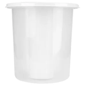Clear Reusable Shaved Ice Molds Cup for Ice Bucket Refillable Making Model with Lid