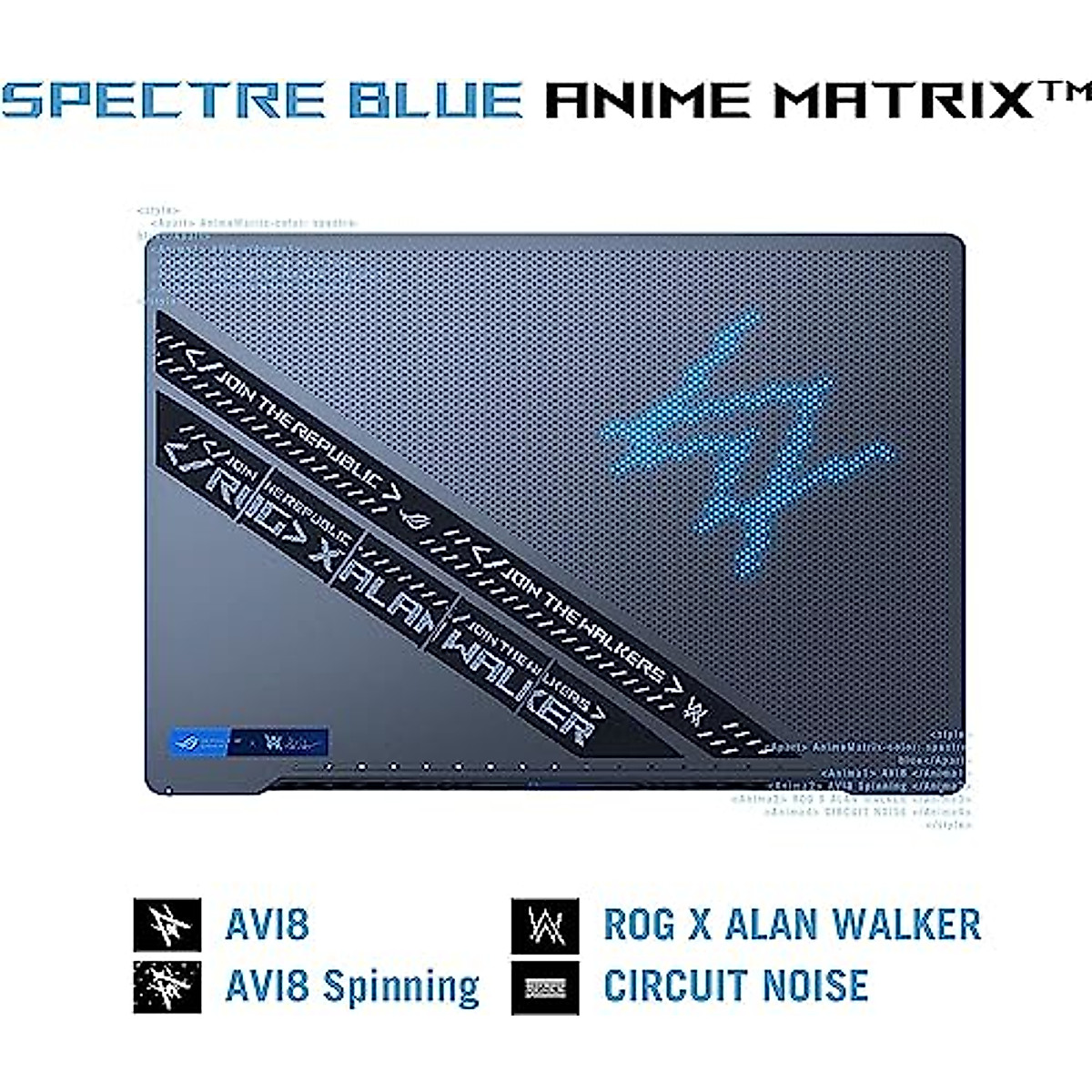 ASUS ROG Zephyrus G14 Alan Walker Special Edition Gaming Laptop 14" WQHD 120Hz IPS AMD 8-Core Ryzen 9 5900HS (Beat i7-10370H) 16GB RAM 2TB SSD GeForce RTX 3050 Ti 4GB Backlit USB-C Win10 + HDMI Cable