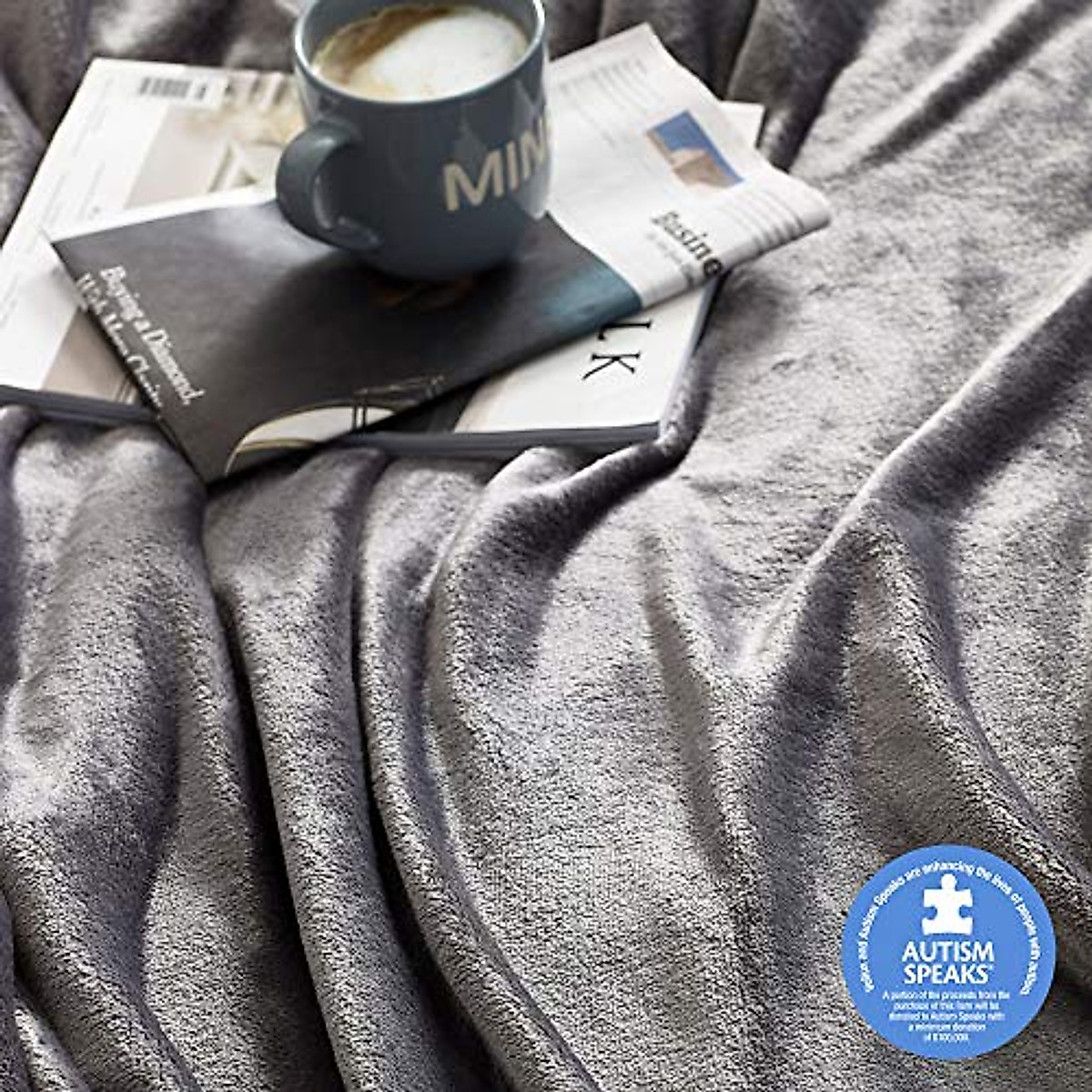 Vellux The Heavy Weight 20 Pound Weighted Camel Blanket, 60" W x 80" L 20 Lbs