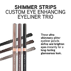 Physicians Formula Shimmer Eyeliner Pencil Set Of 3, Black, Dark Brown, Brown, Custom Eye Enhancing Eyeliner Trio, Dermatologist Approved
