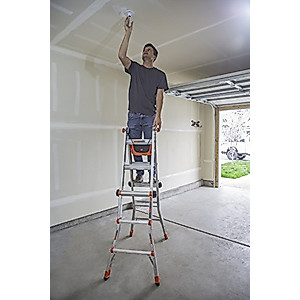 Little Giant Ladders, Cargo Hold Tool Pouch, Ladder Accessory, Nylon, (15040-001), Silver