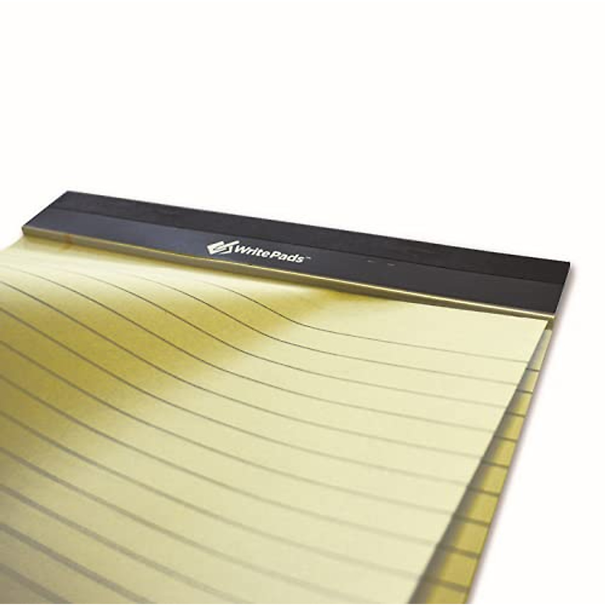 Office Legal Pads Narrow Ruled,Recycled Paper Writing Pads,Stationery,Clipboard Note Pads College Ruled Writing Tablets for School,50 Sheets Letter Writing Pad-3 Pack (Yellow - 8 1/2 x 11 3/4")