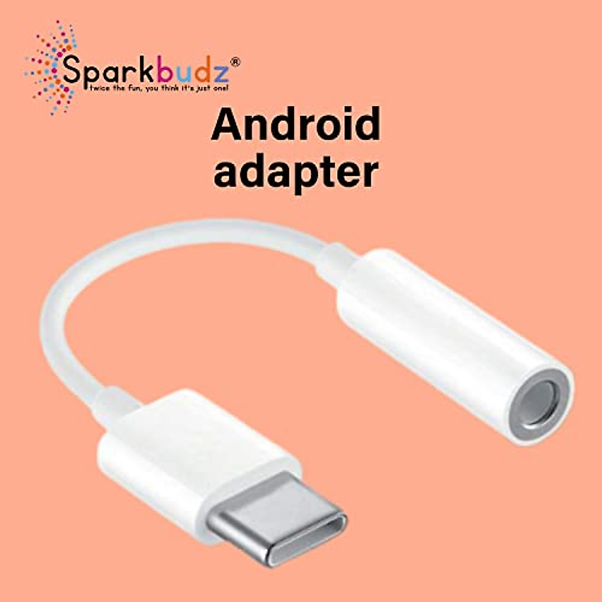 Sparkbudz-Two Person Zipper Earphones Built into one. Individual Volume Controls and Microphones. Android Adapter
