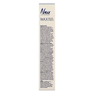 Nair Hair Remover Wax Ready-Strips 40 Count Legs/Body (3 Pack)