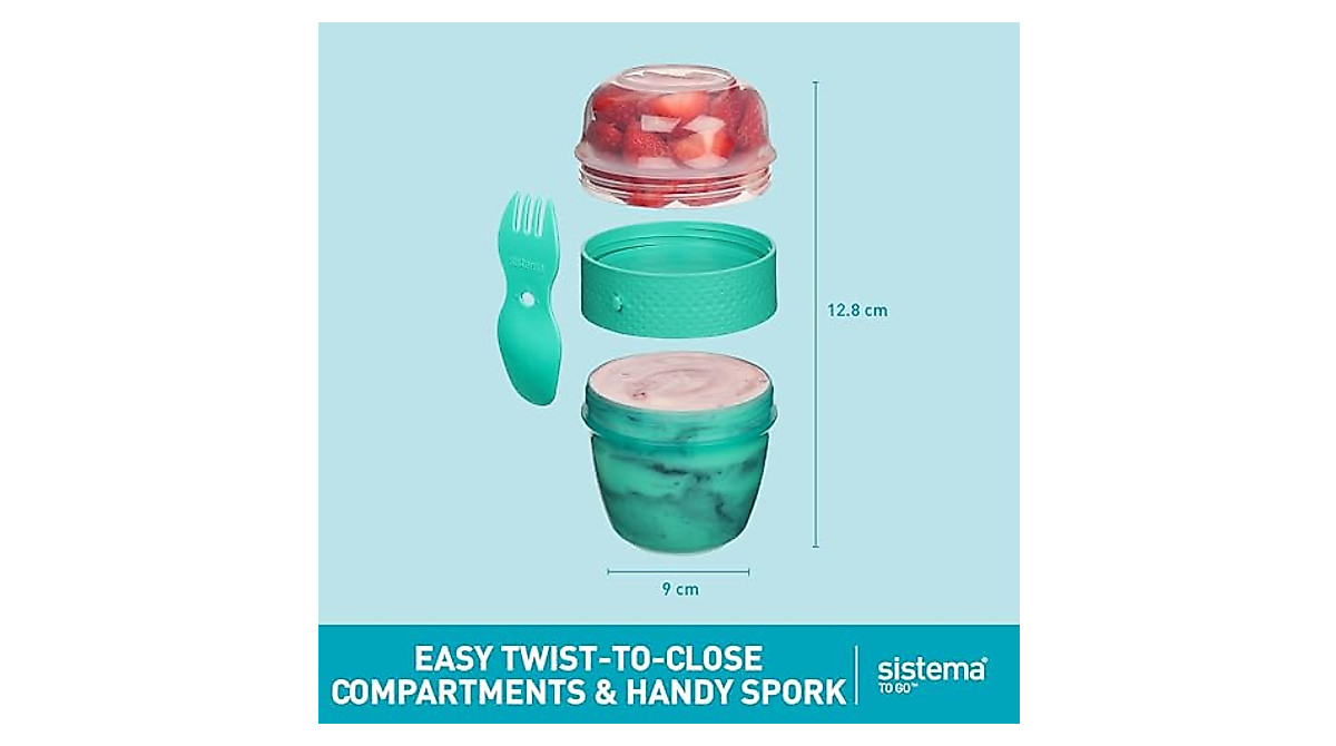 Sistema Go Snack Attack - Versatile Food Storage Container