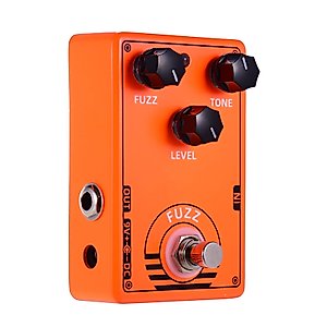 PENCHEN D-2 Fuzz Guitar Effect Pedal with True Bypass for Electric Guitar Orange