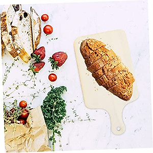 KJHBV 3pcs DIY Tray Small Cutting Board Wood Marble Tray Jewelry Tray Cheese Tray Steak Cutting Board Mini Cutting Wood Breadboard Crafting Chopping Board Fruit Serving Plate Brown Food