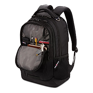 SwissGear Cecil 5505 Laptop Backpack, Black, 18-Inch