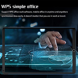 Tablet Android 5.1 Operating System 8.0-inch HD Display Quad Core Processor 1GB RAM and 16GB ROM TF Expansion Support Built-in WiFi Bluetooth GPS Tablet