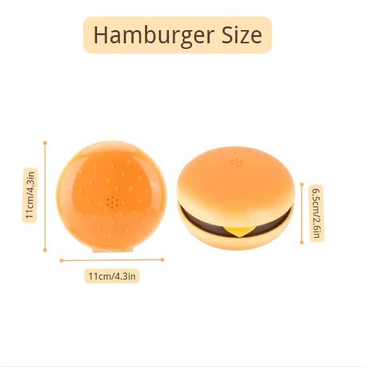 Landline Phone, Hamburger Cheeseburger Burger Phone Telephone Cute Telephones Landline Corded Phone Desktop Phone for Home Hotel Office Decoration Kids Gift