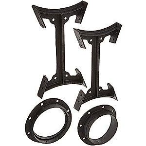 US Stove BKAD500 Barrel Camp Stove Adapter Kit, Small, Black