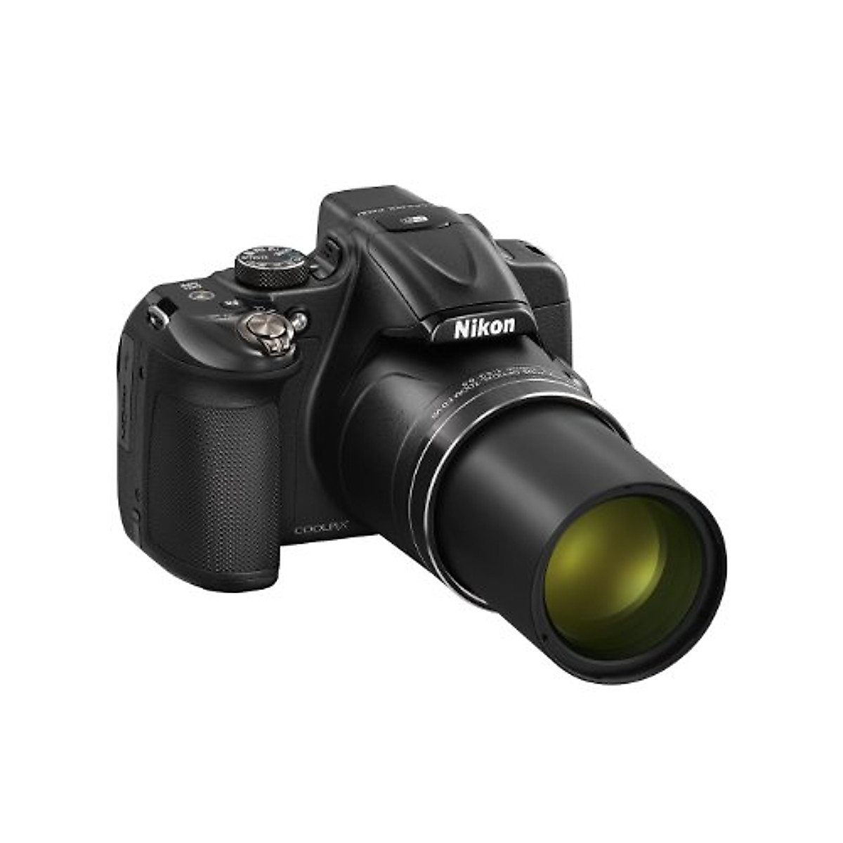 Nikon COOLPIX P600 16.1 MP Wi-Fi CMOS Digital Camera with 60x Zoom NIKKOR Lens and Full HD 1080p Video (Black) (Discontinued by Manufacturer)