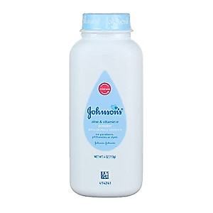 Johnson's Baby Pure Cornstarch Powder - 4 oz, Pack of 5