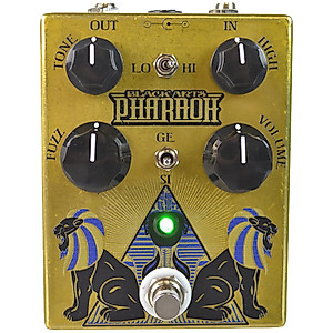 Black Arts Toneworks Pharaoh Fuzz Pedal (Gold) w/ 3 Cables