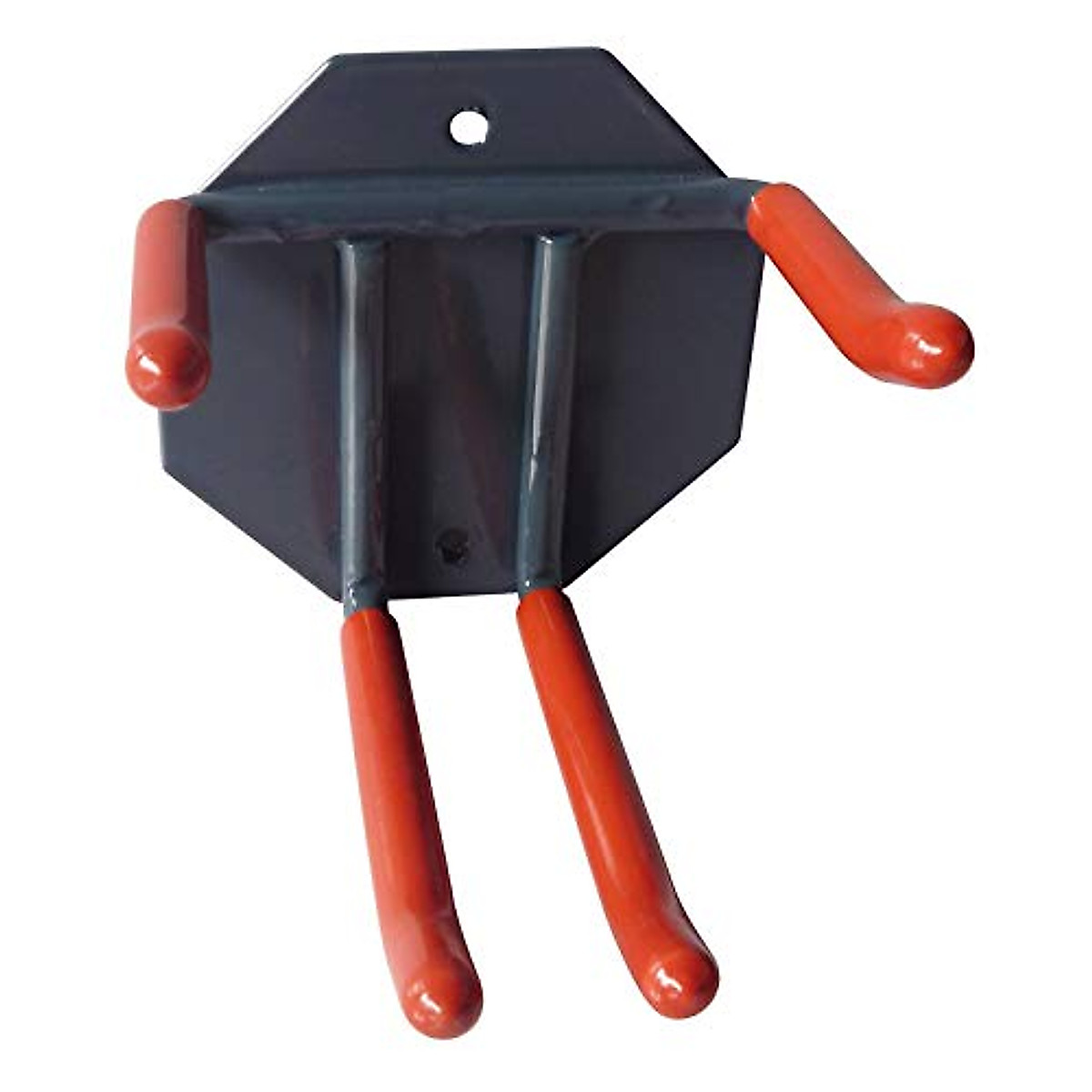 Wall Mounted Rack Organizer for Skis and Poles Heavy Duty Horizontal Wall Ski Rack Garage Storage with Metal Frame and Padded Hooks Indoors Outdoors Premium Wall Hooks (Small Holds 1 Set of Ski's)