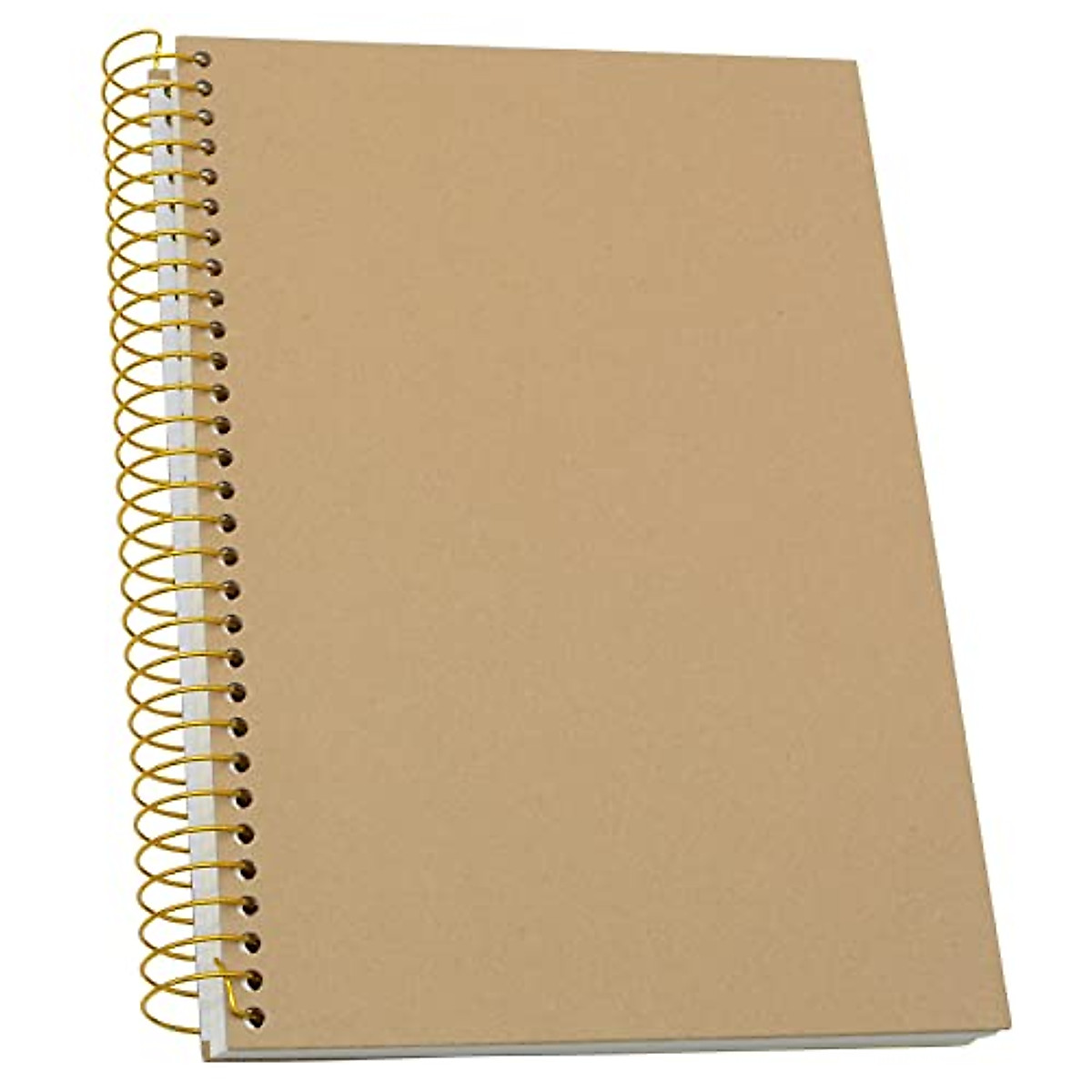 Yansanido Large Spiral Notebook, 5 Pcs B5 Thick Paper Hardcover 7mm College Ruled 5 Colors 150 Sheets -300 Pages Journals for Study, Work, Travel and Notes (5 Color)