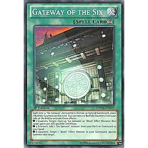 Yu-Gi-Oh! - Gateway of The Six (SDWA-EN029) - Structure Deck: Samurai Warlords - 1st Edition - Common