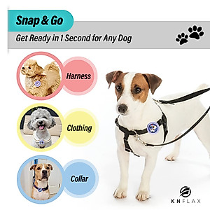 KN FLAX Aegis Calming Clip for Dogs, Anxiety Relief Pheromone Diffuser [Made in Korea], Lasts 60 Days, Reducing Stress During Loud Noises and Separation for All Small, Medium and Large Dog (with U)